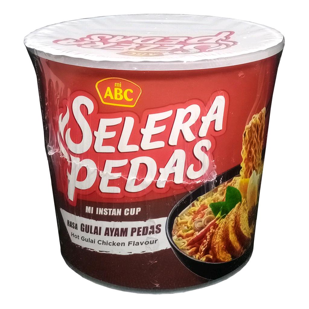 Mi Instan Cup ABC Selera Pedas Rasa Gulai Ayam Pedas 60g | Segiris