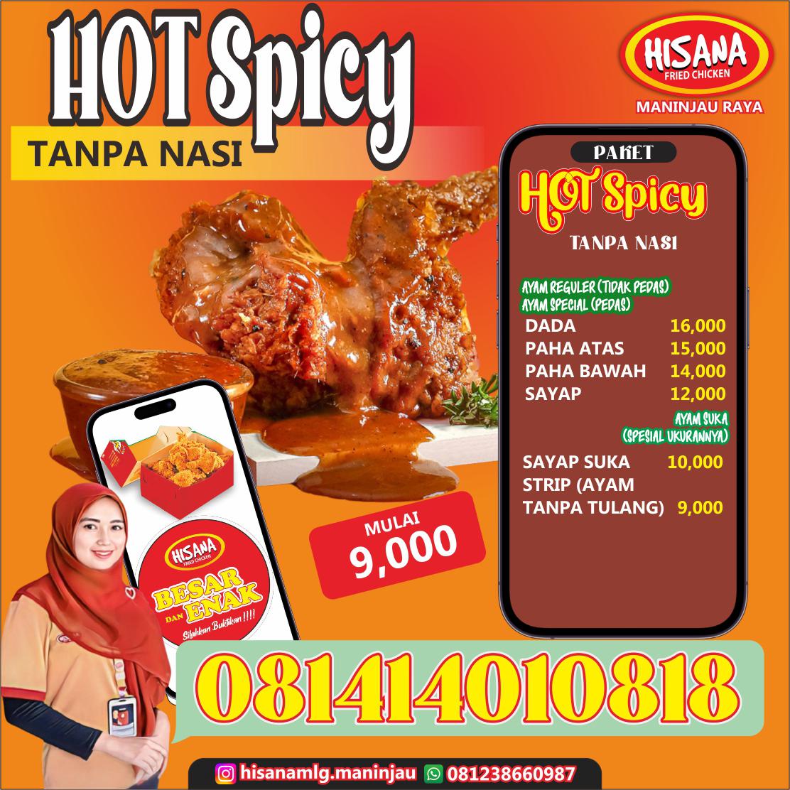 HOT SPICY PAHA ATAS | Setoko