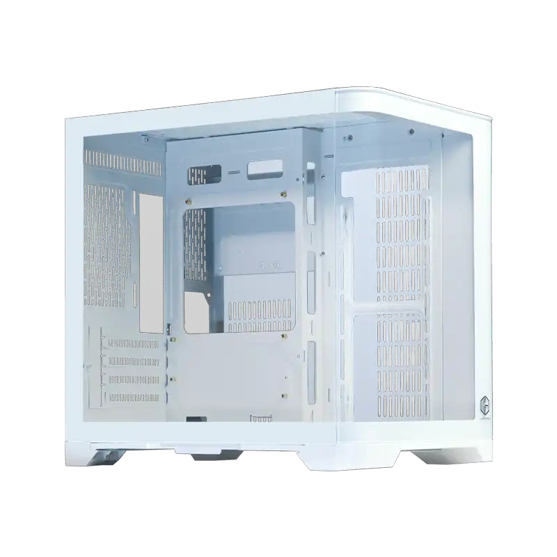 Cube Gaming Curvar White M-ATX Case | Platinum Computindo