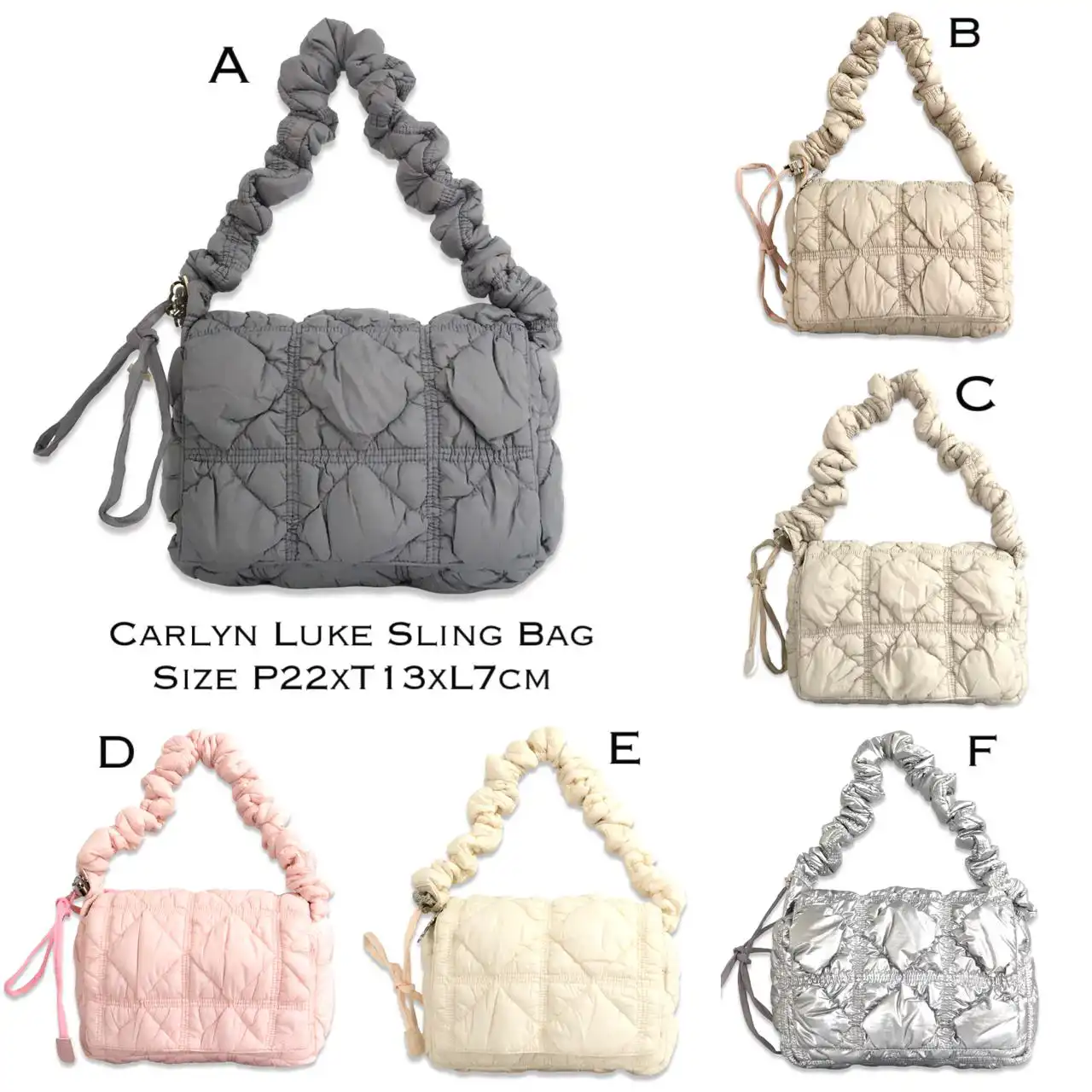 CARLYN Luke Sling Bag | Setoko