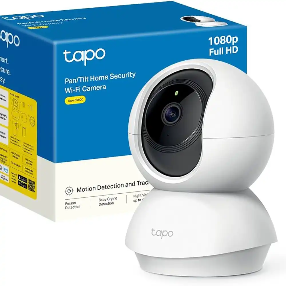 TP-Link Tapo C200C 1080p Full HD pan/Tilt Home Security Camera ...