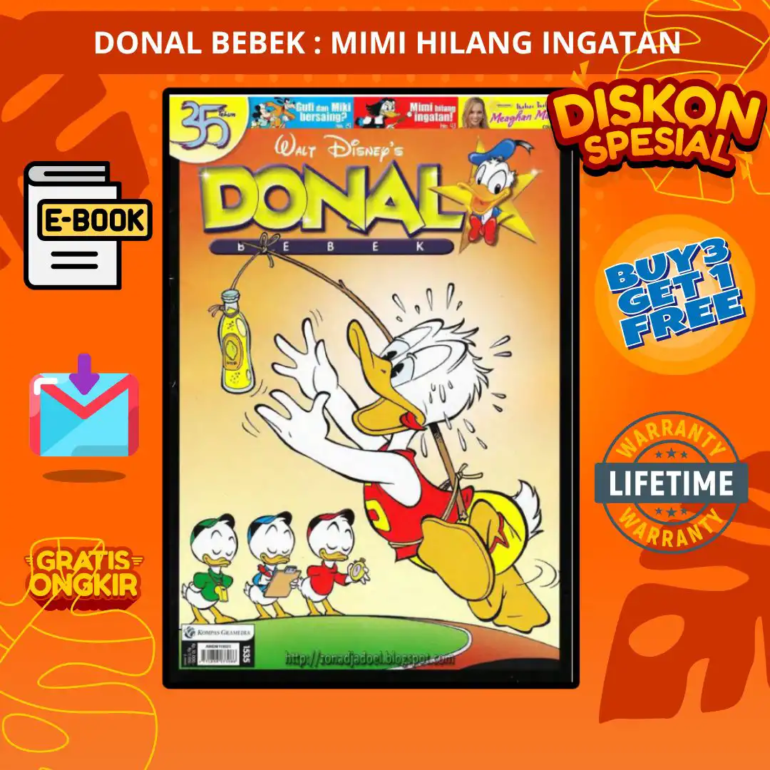 Komik Digital Album Donal Bebek Edisi 1535 Mimi Hilang Ingatan ...