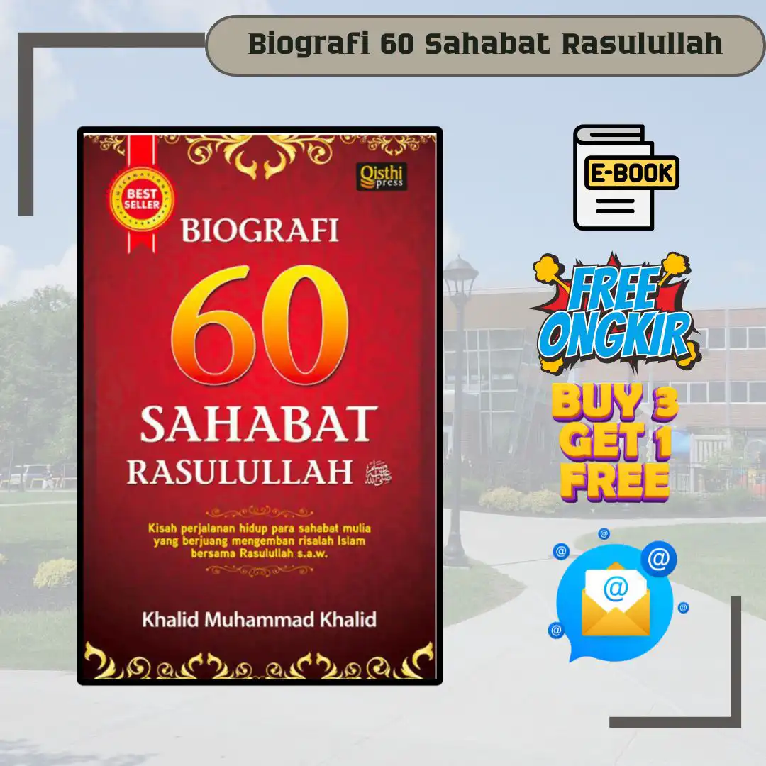 E-book Biografi 60 Sahabat Rasulullah (Khalid Muhammad Khalid) | Setoko