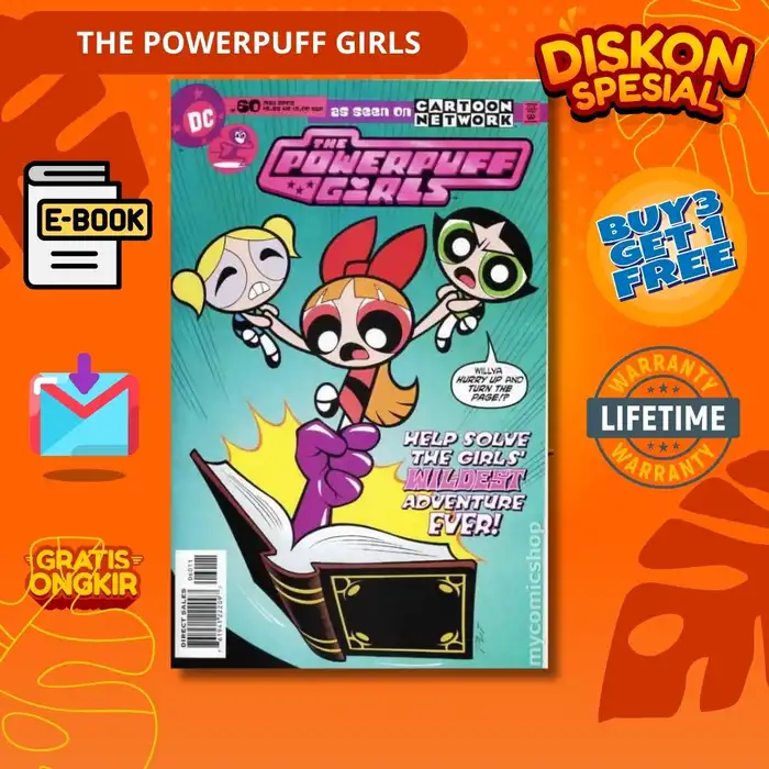 Komik Digital The Powerpuff Girls Issue 1 s.d 69 (Completed) B.Inggris | Spideybird Universe