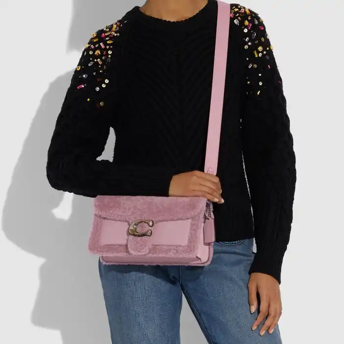 COACH Tabby Shoulder Bag 26 Shearling | Setoko